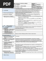 DLL WEEK 2 Grade 9 Filipino | PDF