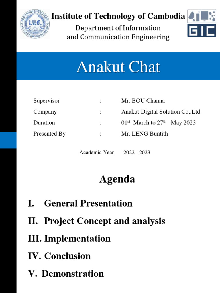 Leng Buntith Slide Presentation | PDF