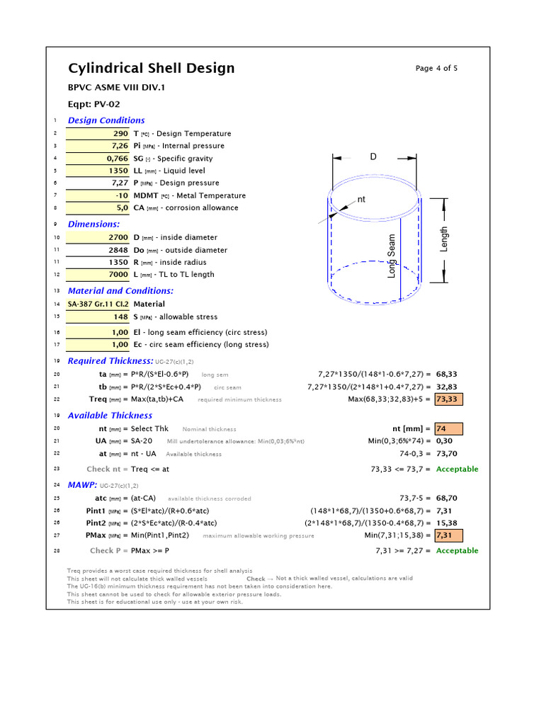 Pvi Mod.2 Calculation Sheet | PDF