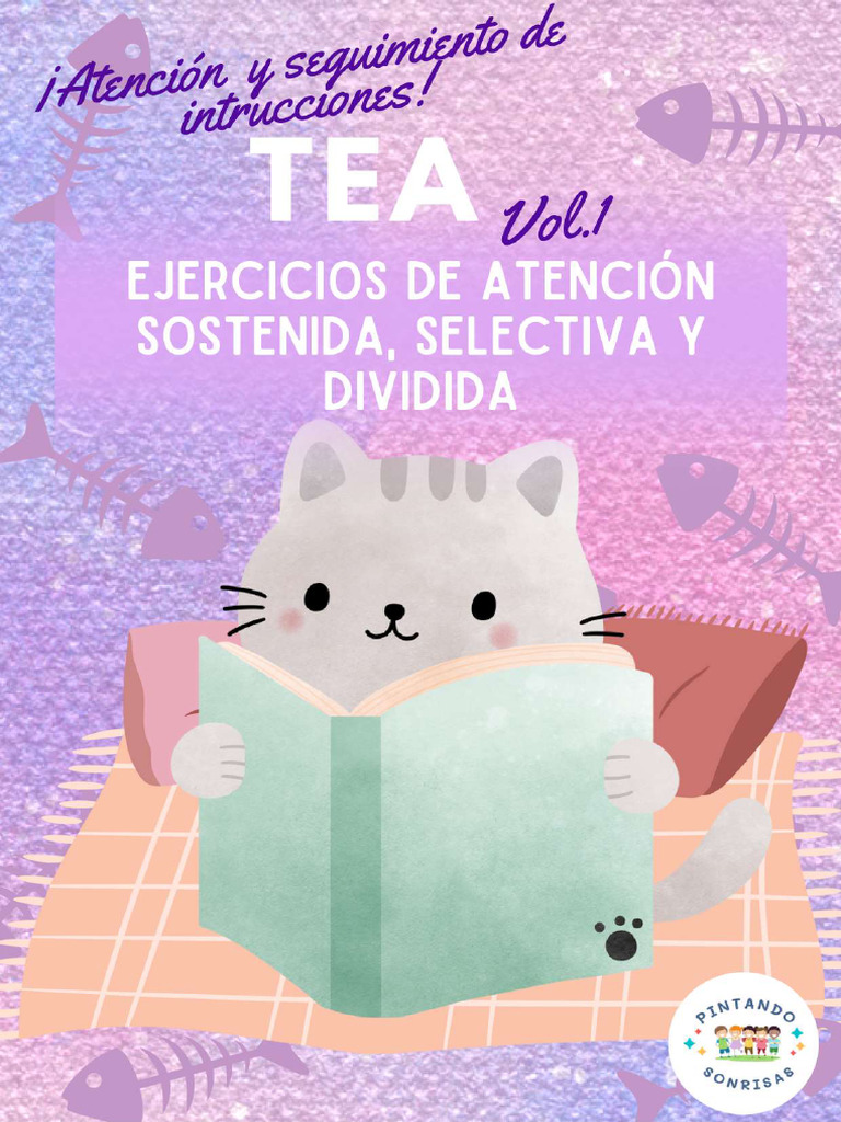 ??TEA Vol 1 Ejercicios de Atencion Sostenida Selectiva y Dividida | PDF