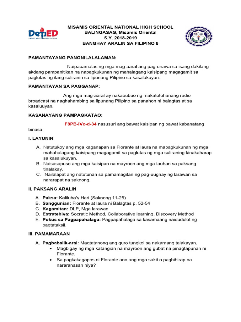 LP5 Kaliluhay Hari | PDF