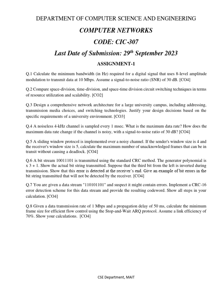 Computer Networks | PDF