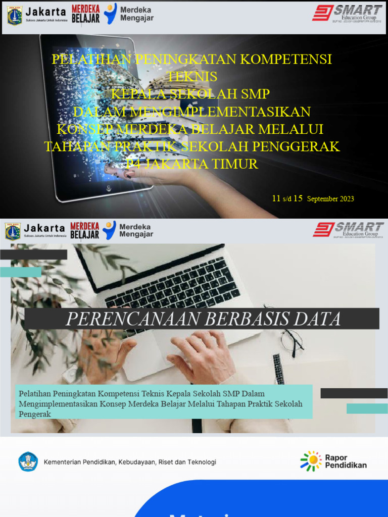 Perencanaan Berbasis Data PBD | PDF