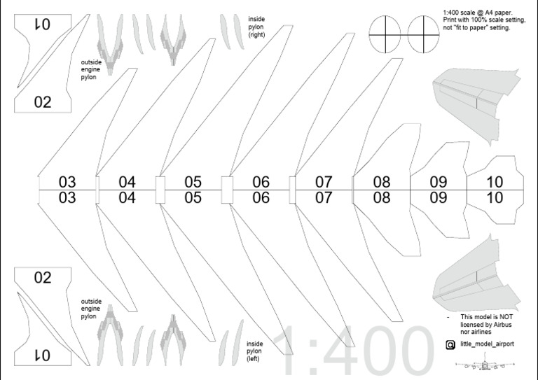 400scale A380 Wings Infill | PDF