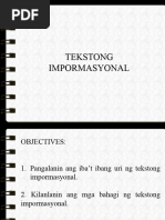 Q1.Elemento NG Tekstong Biswal | PDF