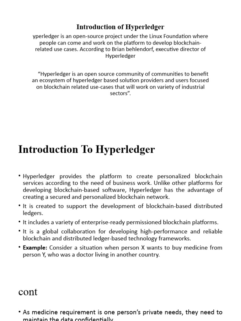 Hyper Ledger | PDF | Information Technology Management | Software Engineering