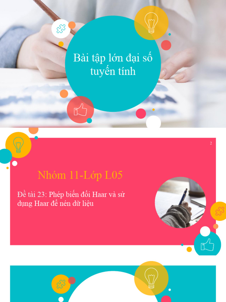 powerpoint btl đại số tuyến tính | PDF