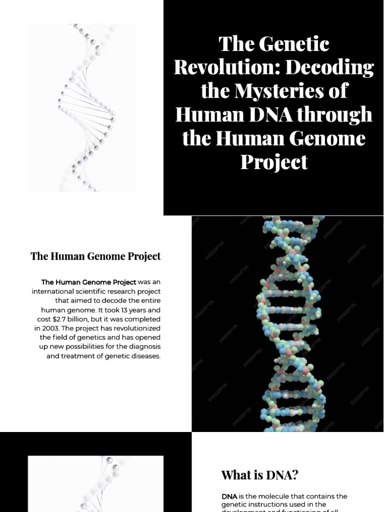 Wepik The Genetic Revolution Decoding The Mysteries of Human Dna ...