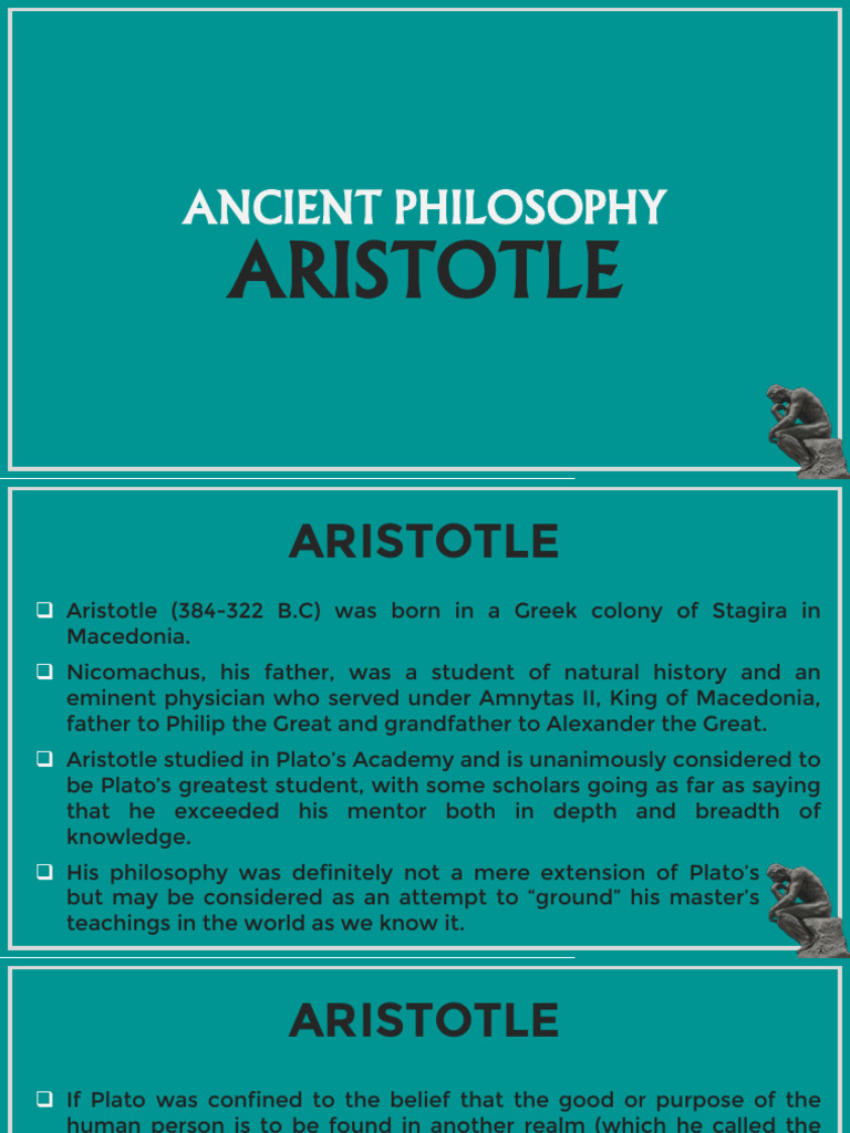 Aristotle | Download Free PDF | Aristotle | Happiness