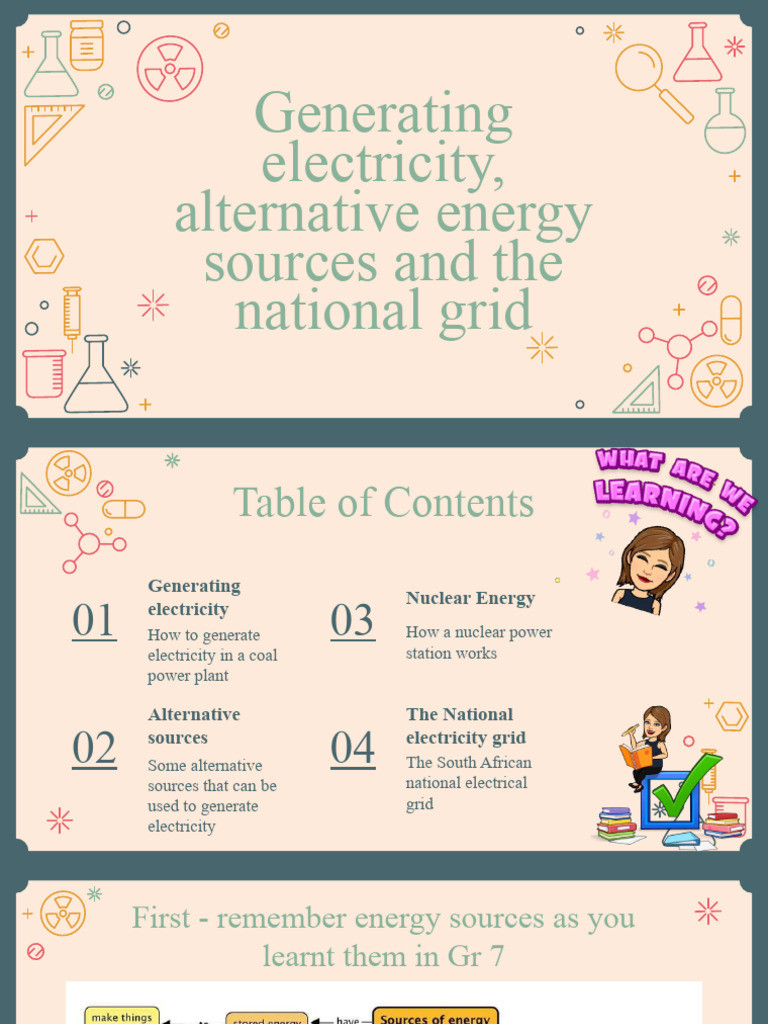 South Africa's Electricity Generation Methods | PDF | Electrical Grid | Power Station