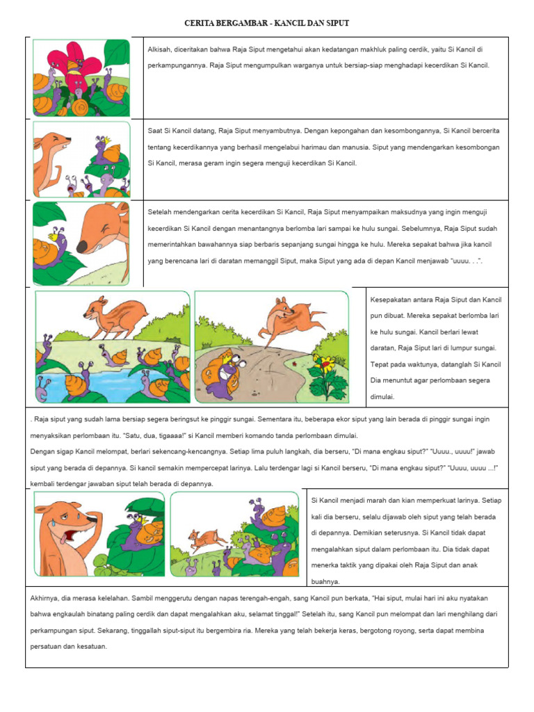 cERITA BERGAMBAR | PDF