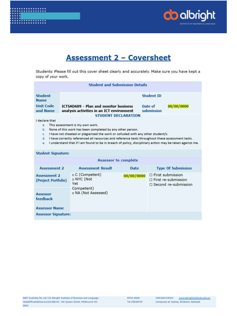 ICTSAD609 Assessment 2 Word Version 20-05-2023 10 37 10 | Download Free ...