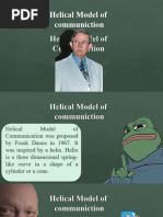 Frank Dances Helical Model of Communication | PDF | Communication | Helix