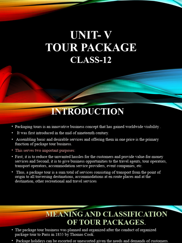 Unit V - Travel7&Tourism Class12 (Autosaved) | PDF | Tourism | Hotel