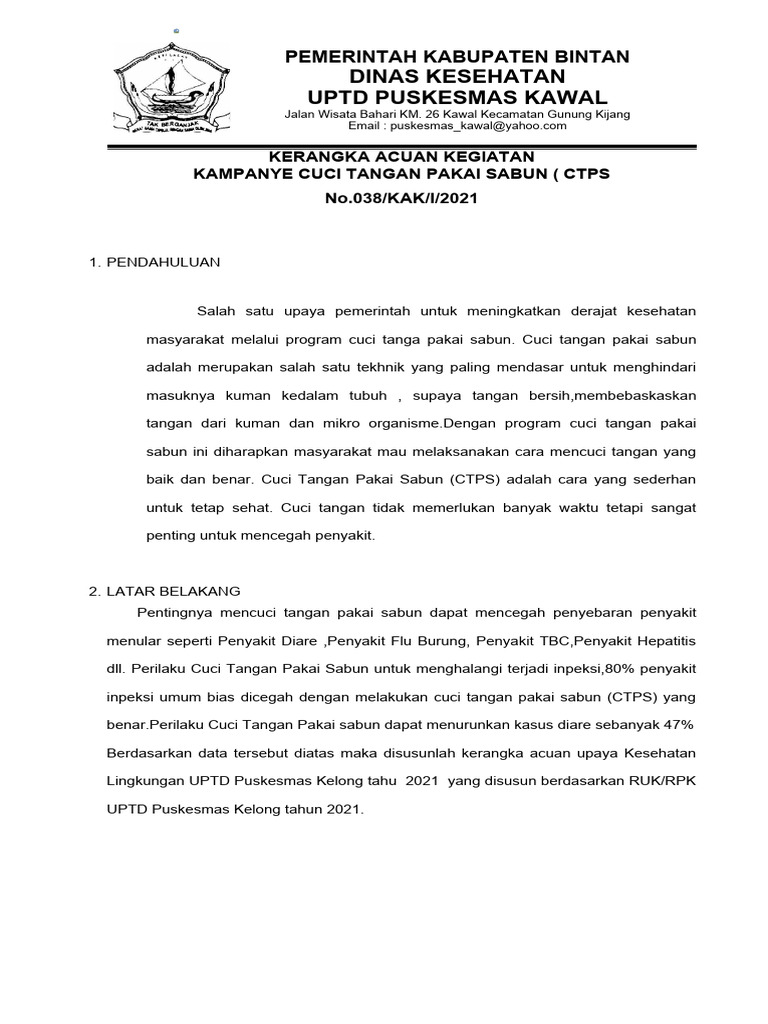 Kak CTPS Di Sekolah | PDF