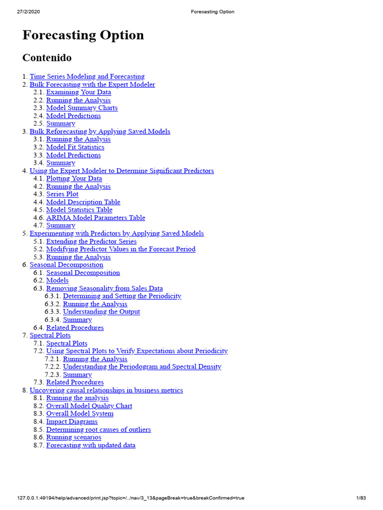 13 Forecasting Option Pdf Autoregressive Integrated Moving Average Forecasting