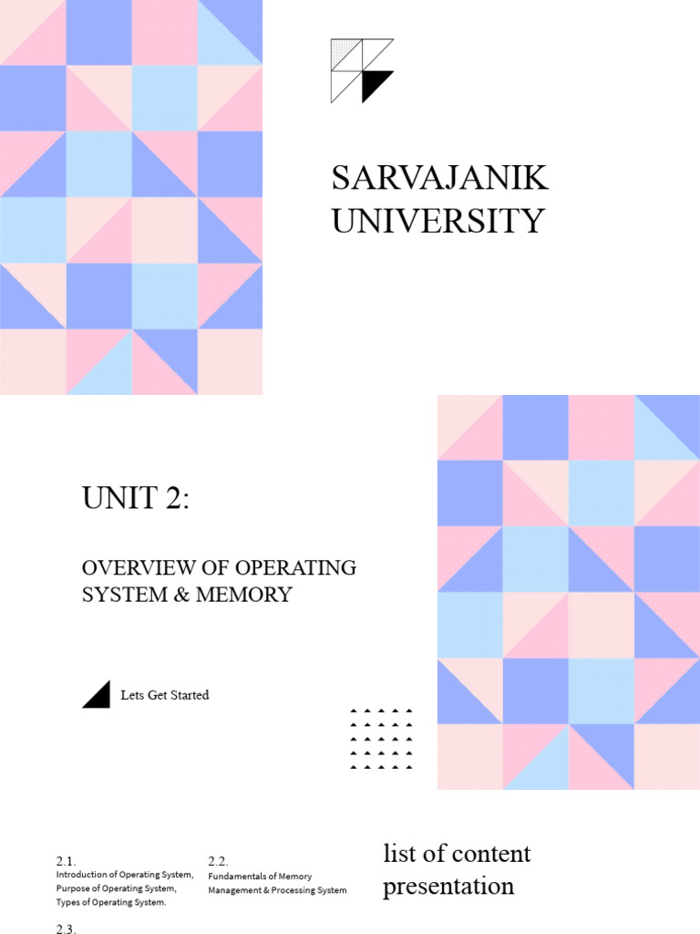 Sarvajanik University | PDF | Computer Data Storage | Operating System