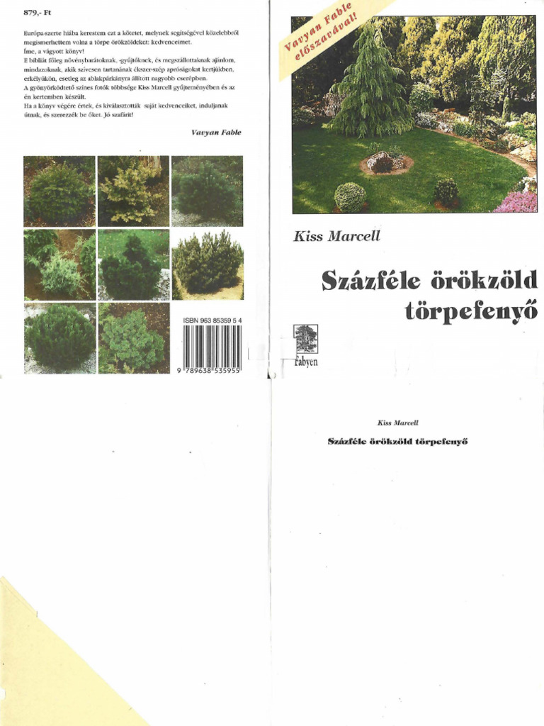 Kiss Marcell - Százféle Örökzöld Törpefenyő | PDF