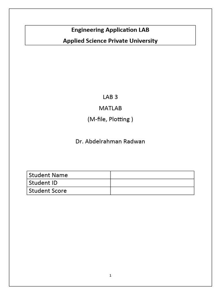 Lab 3 | PDF | Matlab | Icon (Computing)