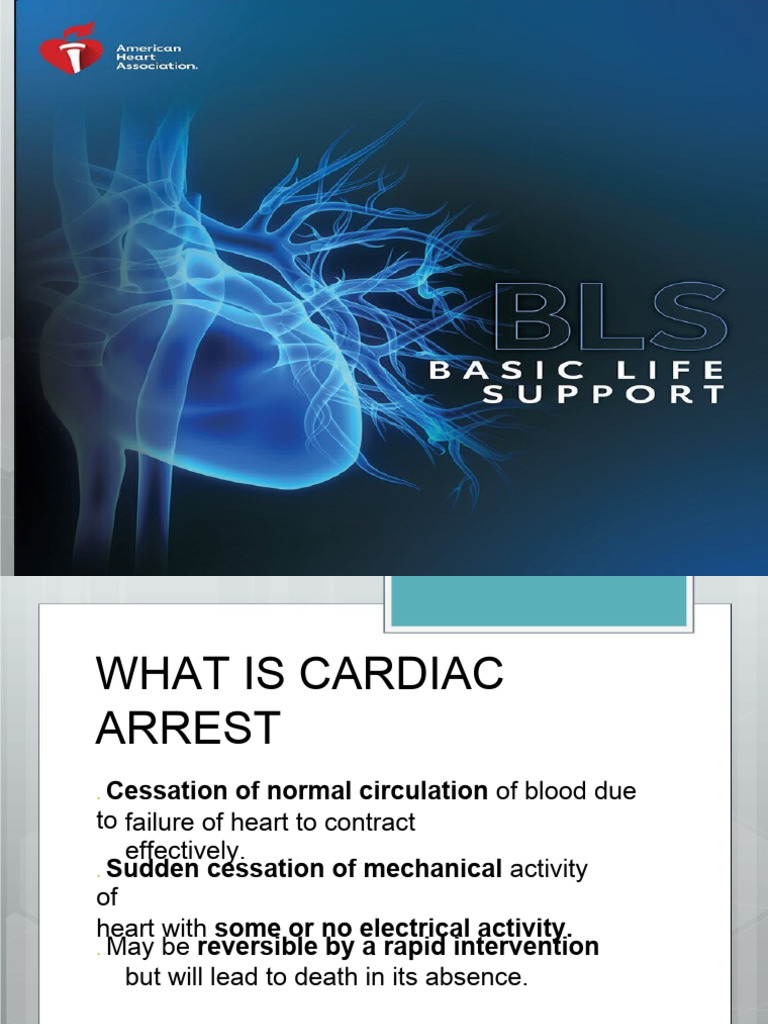 BLS Lab | PDF | Cardiopulmonary Resuscitation | Cardiac Arrest