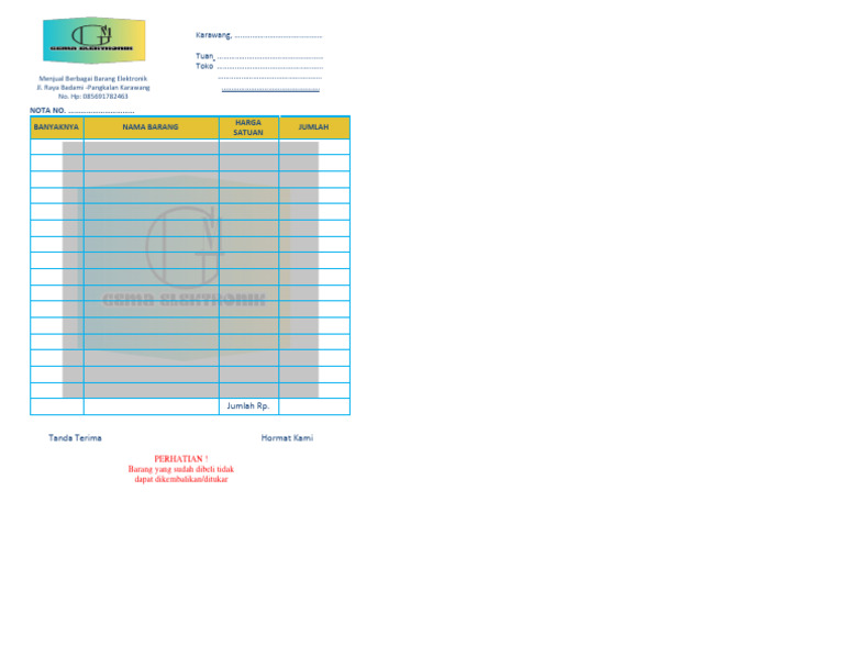 NOTA AC gema listrik pdf | PDF