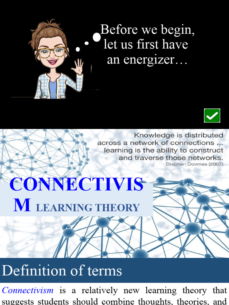 Connectivism - ppt.2022 2023.lac | PDF | Learning | Neuroscience