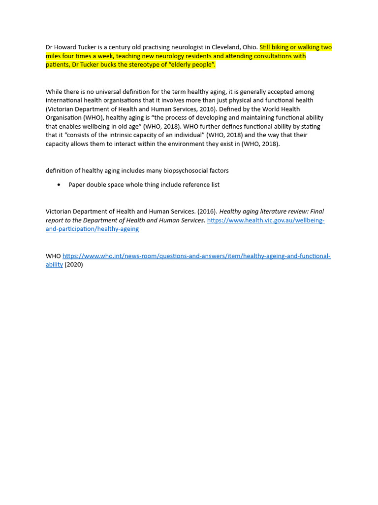 DR Howard Tucker Is A Century Old Practising Neurologist in Cleveland | PDF