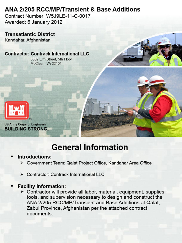 Template For Pre-Construction Conference | PDF | General Contractor ...