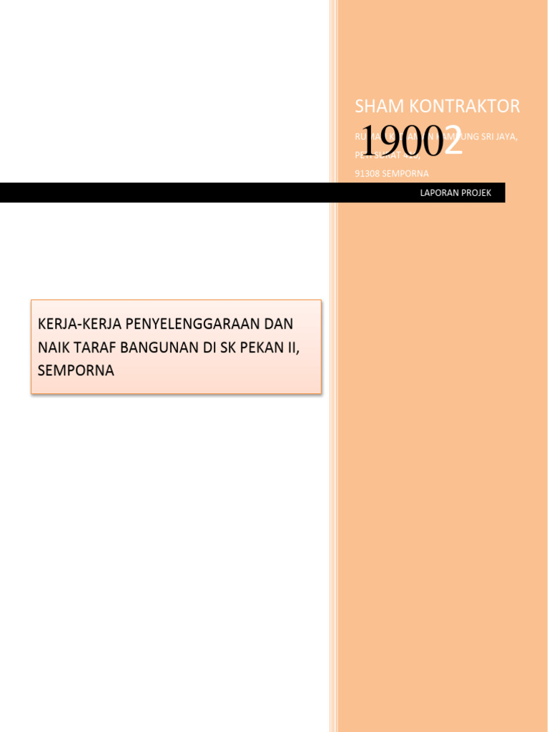 Contoh Laporan Bergambar | PDF