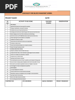 Project Title:: Checklist For Plastering | PDF | Art Media | Building ...