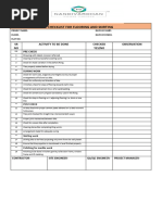 Inspection Checklist For Precast Gully Installation: Form No: C851/6 ...