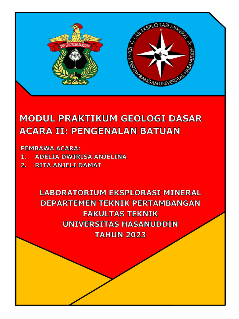 Modul Acara 2 Geologi Dasar (Pengenalan Batuan) | PDF