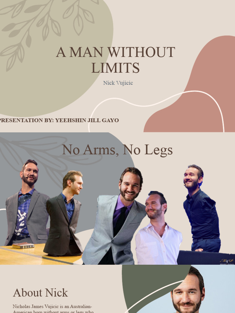 Success Story Of Nick Vujicic Pdf Human Anatomy Pediatrics