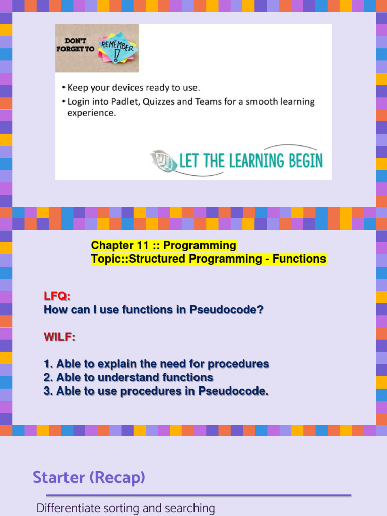 Y12 Cs T2 W4 L5 Ch11 Functions Pdf Parameter Computer Programming Function Mathematics