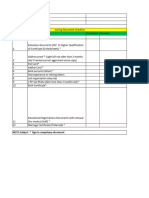 Candidate Pre-Screening Form Template | PDF
