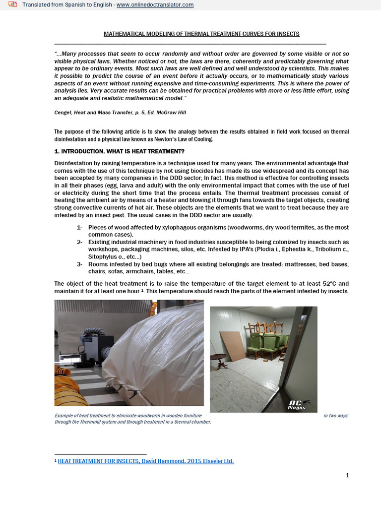 Mathematical Modeling On Heat Treatment Curves Pdf Heat Transfer