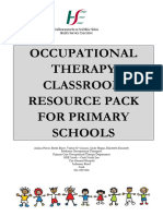 The Wall Model in Occupational Therapy | PDF | Behavioural Sciences ...
