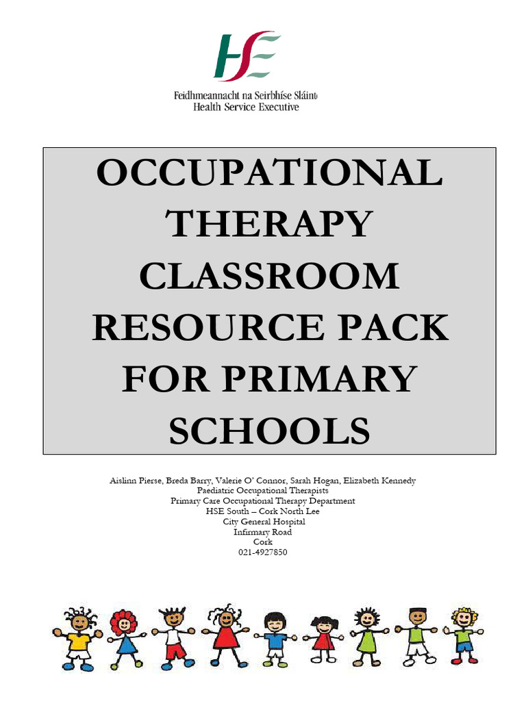 Occupational Therapy School Resource Pack | PDF | Somatosensory System ...