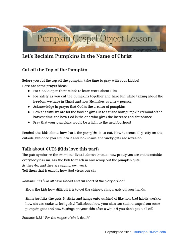 Pumpkin Gospel PDF | PDF | Religion & Spirituality