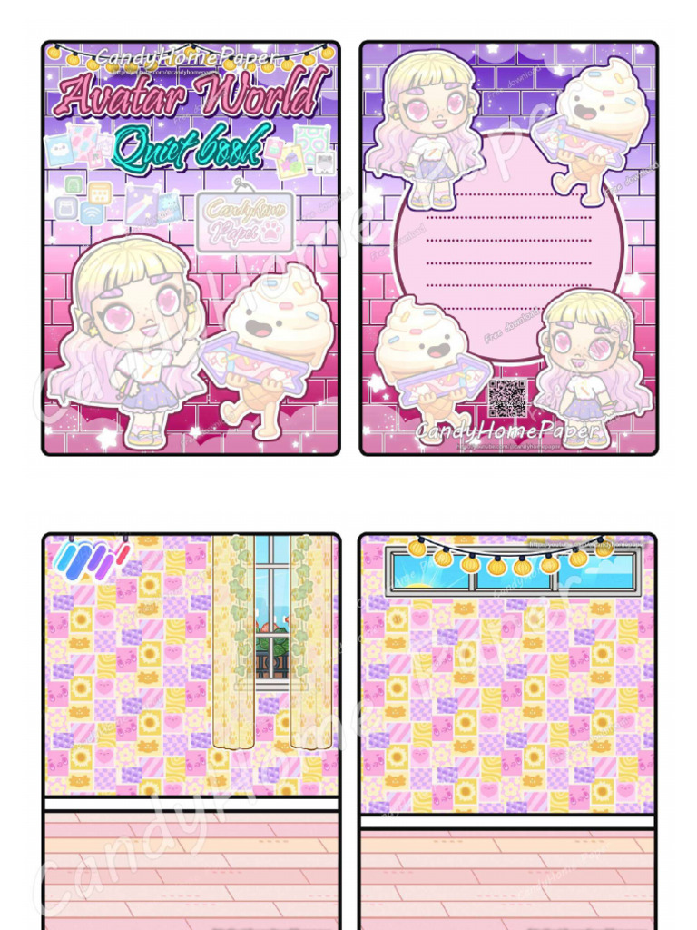 #92-k21. Avatar World Quiet Book 2 | PDF