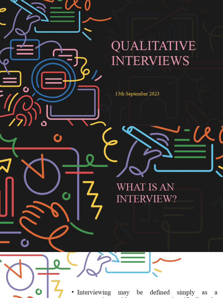 Qualitative Interviews | PDF | Methodology | Interview