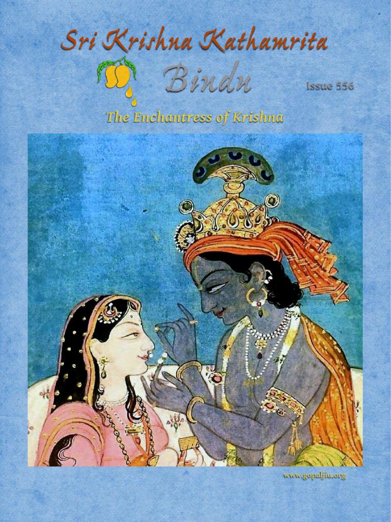 Bindu 556 Radha | PDF | Bhagavata Purana | Krishna