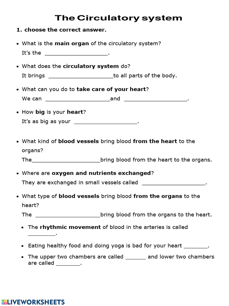 Circulatory system | PDF