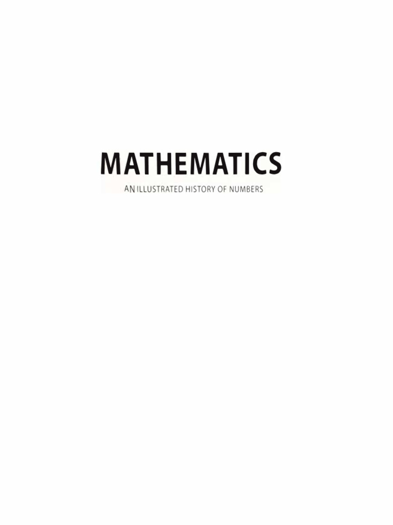 Tom Jackson - Mathematics - An Illustrated History of Numbers-Shelter ...