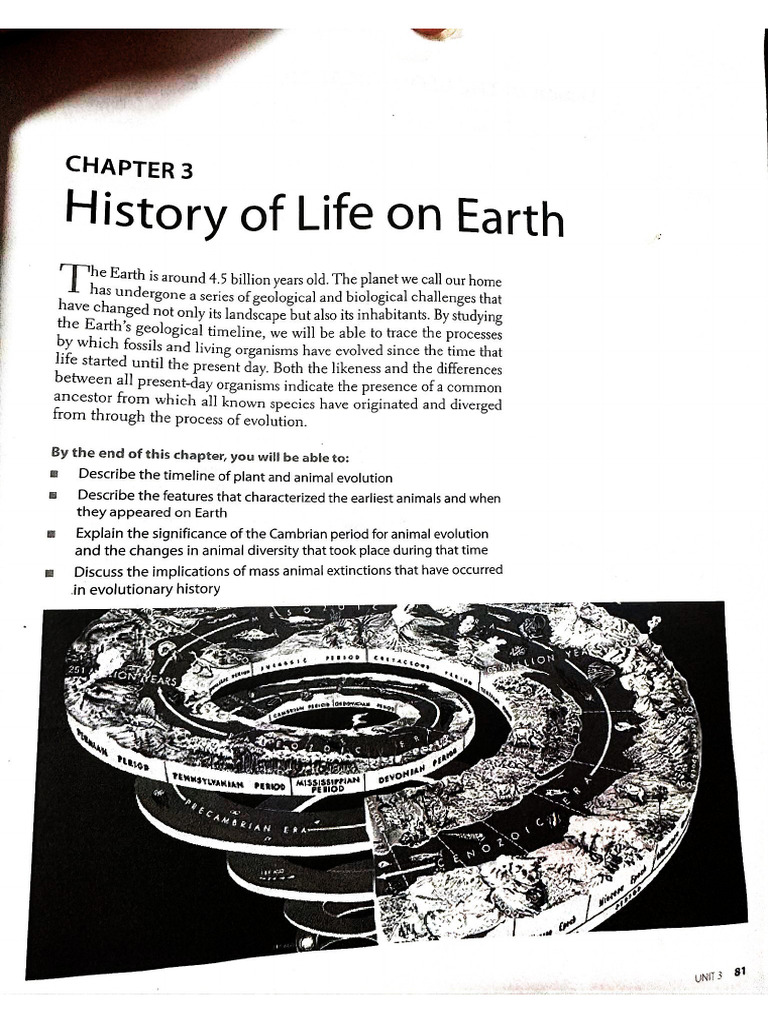 History of Life On Earth | PDF