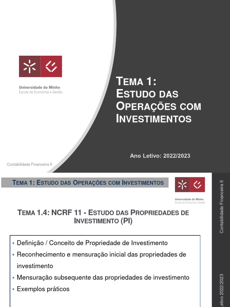 Tema 1.4 - Propriedades Inv - NCRF11 | PDF