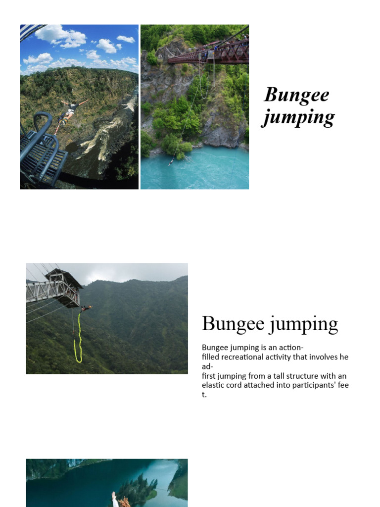 Bungee Jumping | PDF
