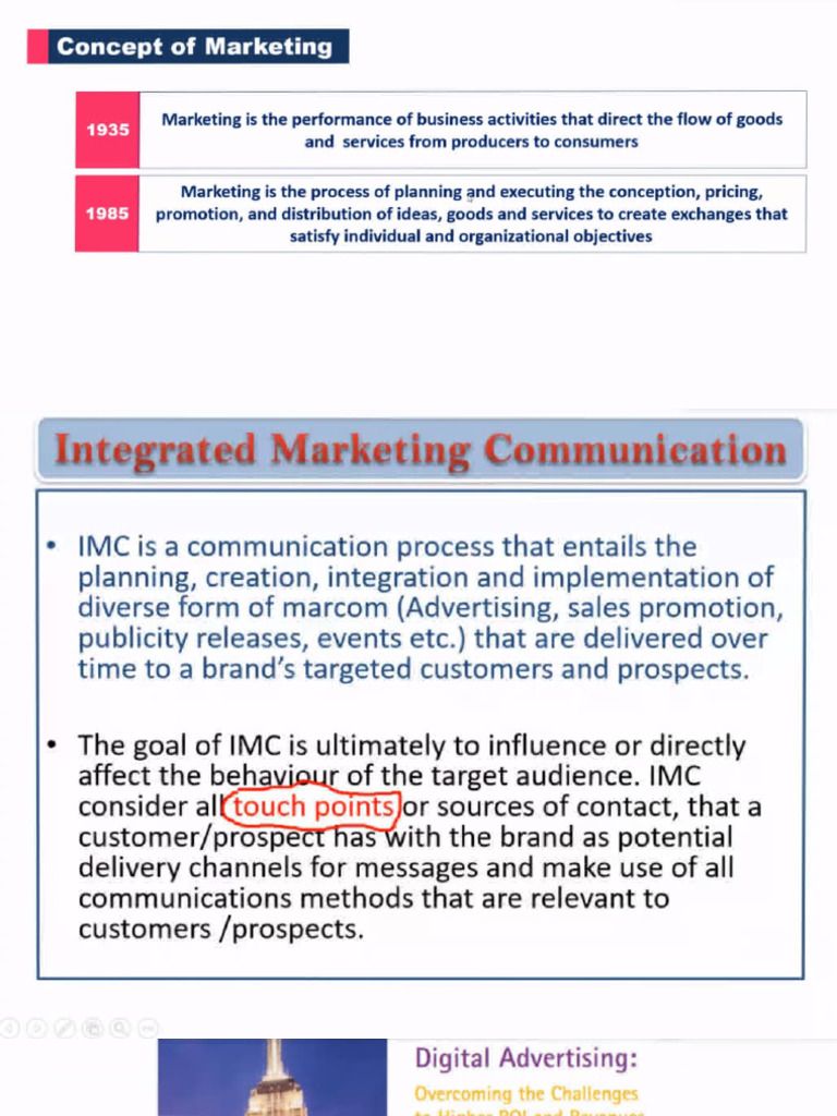 Advertising PPT Notes | PDF