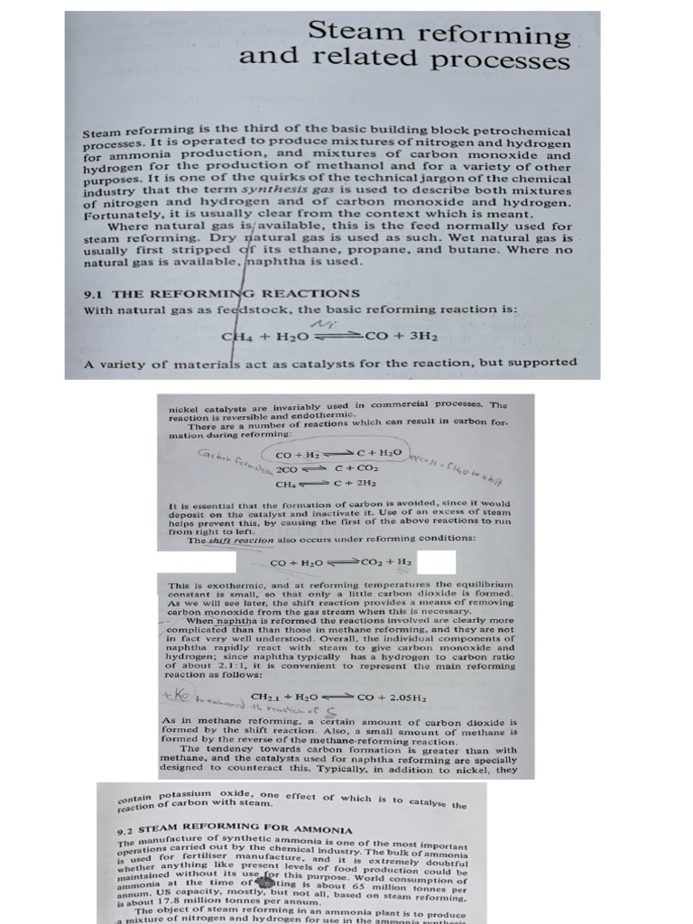 Steam Reforming 2 | PDF