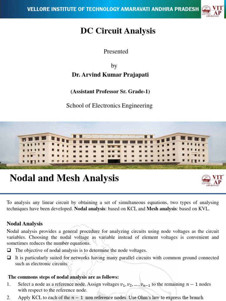 M1L2 DC Network Theorems | Download Free PDF | Electrical Network | Series And Parallel Circuits